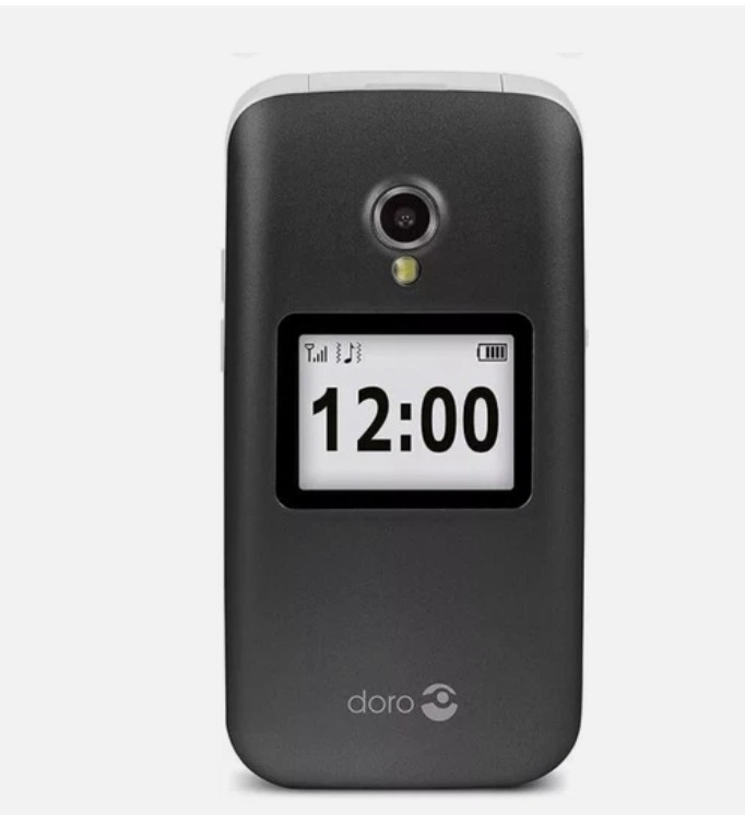 Doro 2424 Dual SIM Unlocked Basic Mobile Phone Black Senior design ...