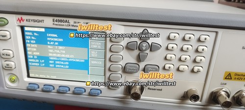 E4980AL KEYSIGHT Agilent Precision LCR Meter 20 Hz-1MHz *IW | eBay UK