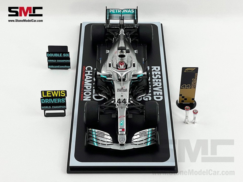 Mercedes F1 W10 #44 Lewis Hamilton US GP 2nd 2019 6x World Champion 1: ...