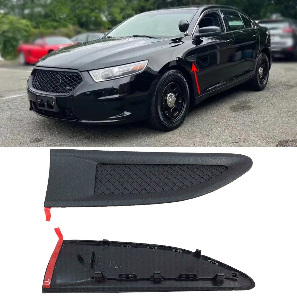 Car Front Side Fender Cover Trim Fit For Ford Police Interceptor Sedan ...