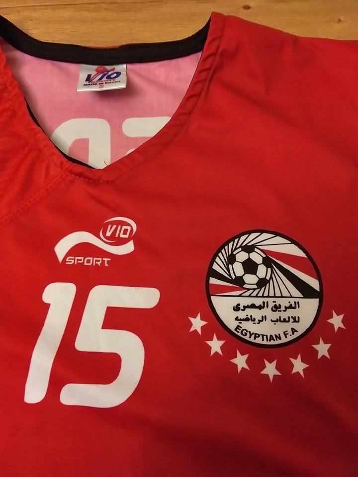 Gedo Egypt National Football Team Vio 2010 Africa Cup Jersey Men's S | eBay
