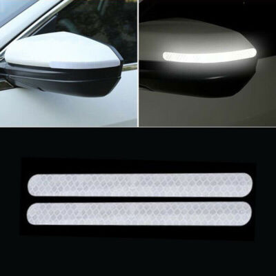 Car Rearview Mirror Reflective Sticker Strip Protector Decal ...