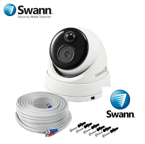 Swann SWPRO-1080MSD 1080p Full HD Heat & Motion Detection Camera + 18m ...