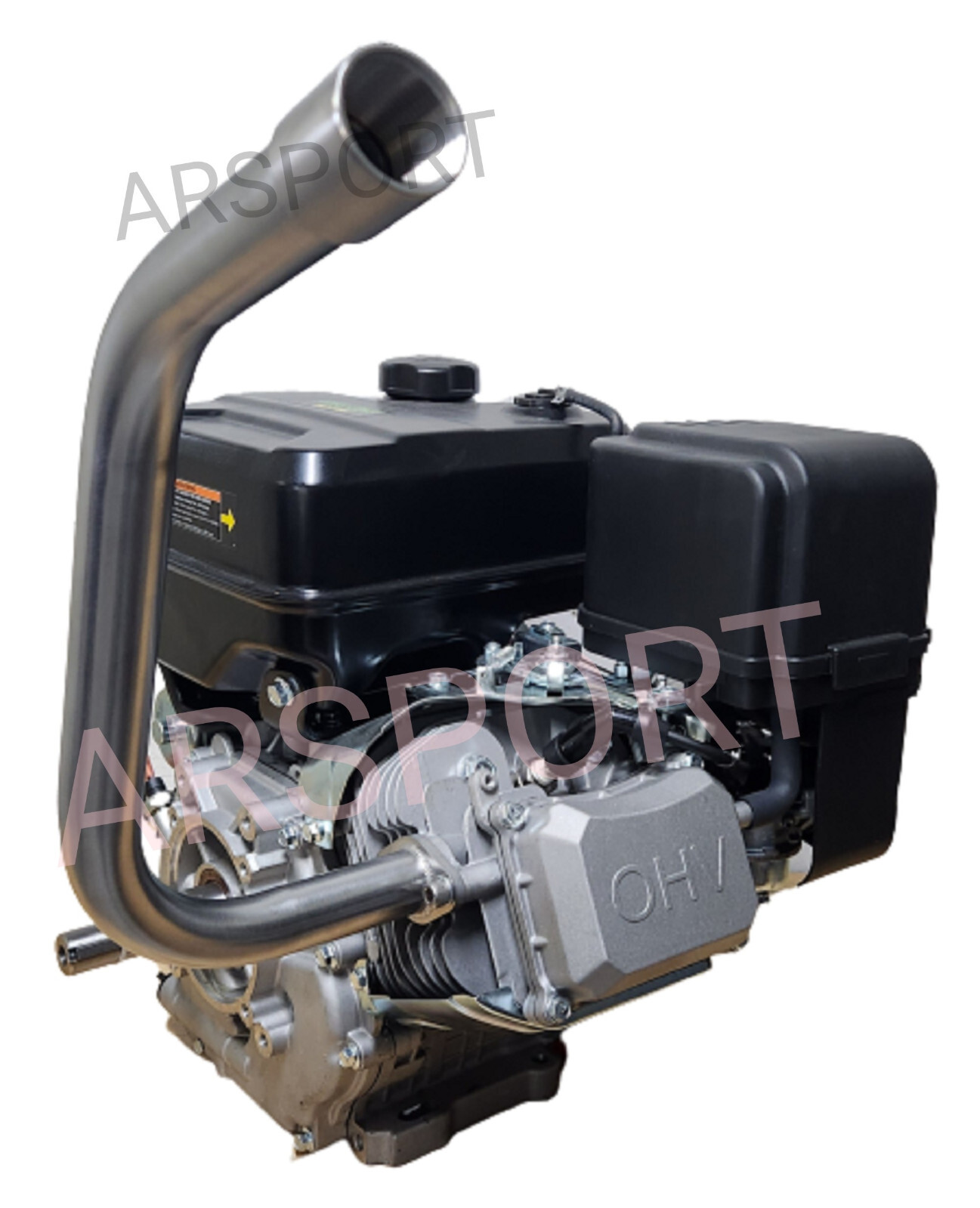 Exhaust Header pipe for: Predator Max 459cc, Duromax XP16HPE & XP18HPE ...