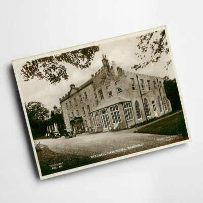 A6 PRINT - Vintage Northumberland - Beadnell Hall Hotel, Beadnell | eBay UK