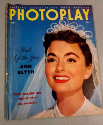 Photoplay June 1953 Bride of the Year Ann Blyth Lies Dale Robertson | eBay