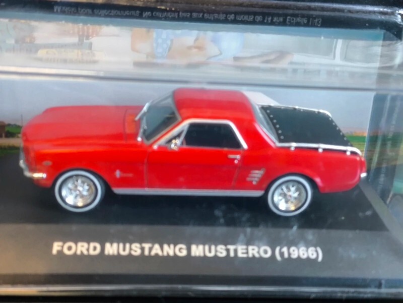 FORD MUSTANG MUSTERO (1966), ALTAYA , DIE CAST , 1:43 NEW UNOPENED BOX ...