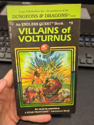 VILLAINS OF VOLTURNUS Dungeons & Dragons Endless Quest #8 First ...