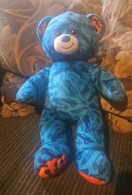 Build A Bear - Hot Wheels 50th Anniversary Edition Plush Bear 2018 | eBay