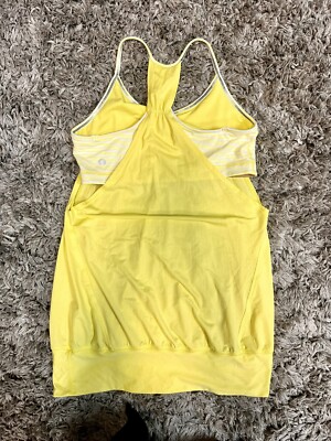 Lululemon No Limits Racerback Tank Top Size 8 Long Spaghetti Strap ...