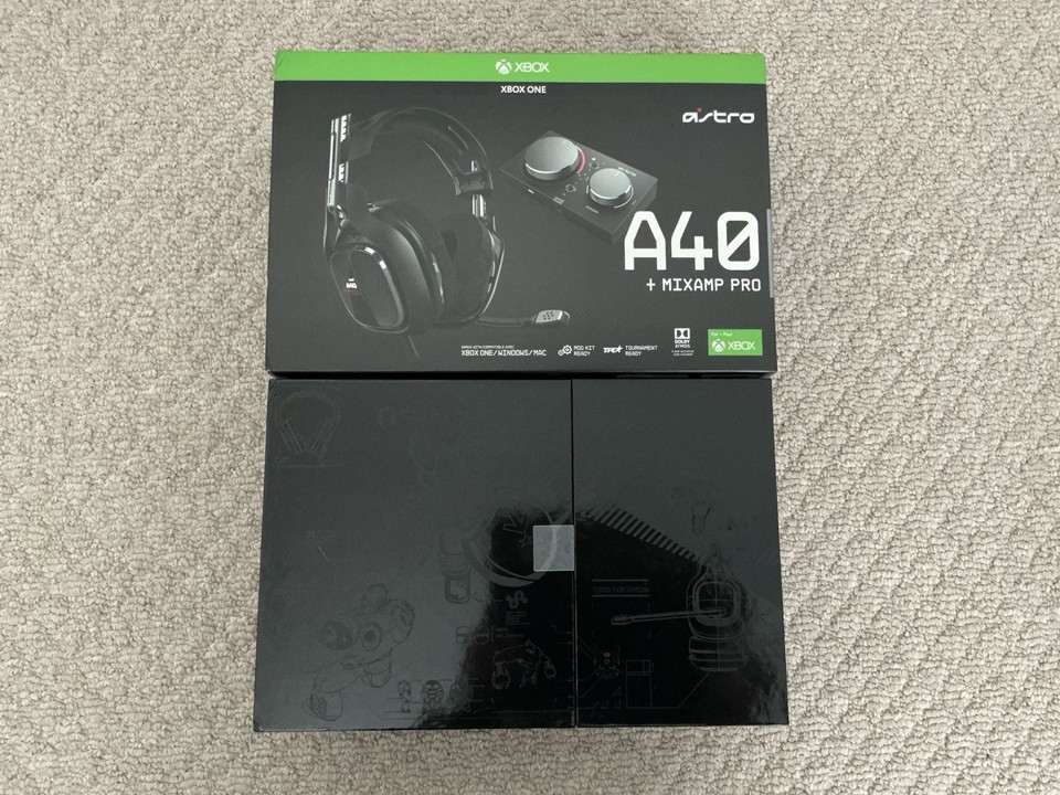 Astro A40 TR Headset + MixAmp Pro TR for Xbox PC Mac Headset Gaming | eBay