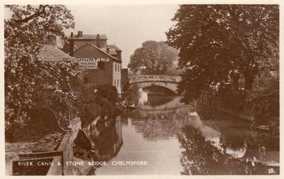 River Cann Stone Bridge Chelmsford unused RP pc Ref A181 | eBay UK