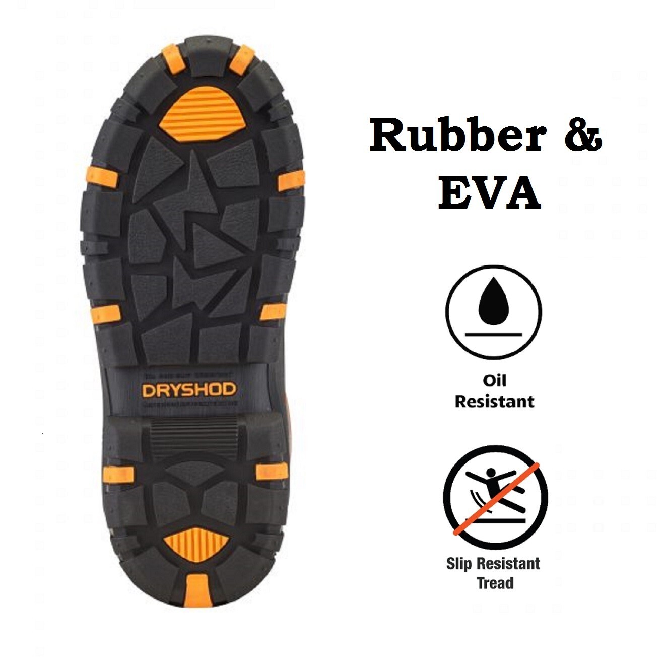 Dryshod Megatar Steel Toe Extreme Protection Metatarsal Boot Size 9 ...