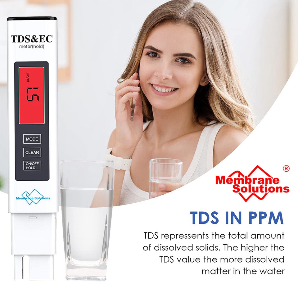 TDS Meter Digital Water Tester,ppm Meter LCD Display F Drinking Water ...