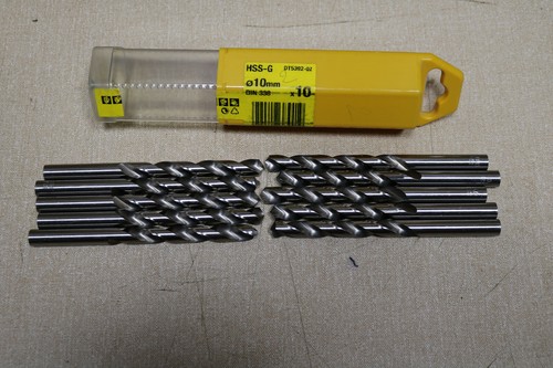 Dewalt Extreme 2 DT5392 10mm HSS-G Pack of 10 drill bits | eBay UK