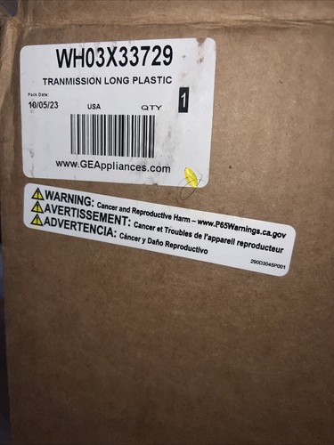 NEW WH03X33729 Genuine OEM GE Washer Transmission Gearcase | eBay