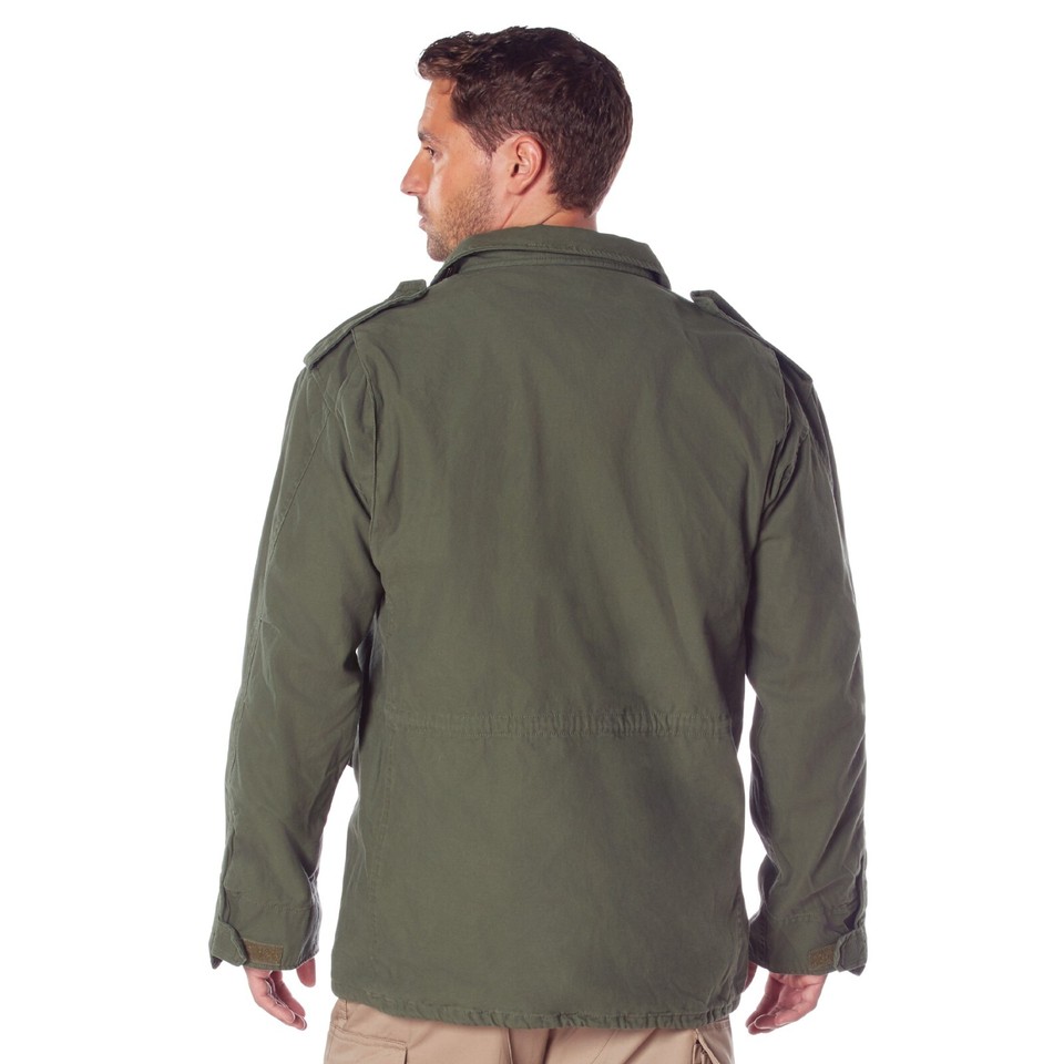 Classic Vintage M-65 Field Jacket Army Tactical Field Combat M65 Rothco ...