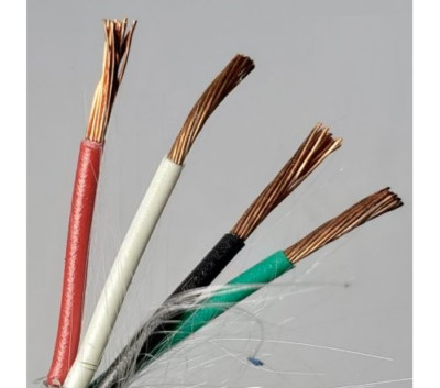 10-150' USA Made Pure Copper JSC Speaker Wire 16AWG 4 Conductor 16/4 ...