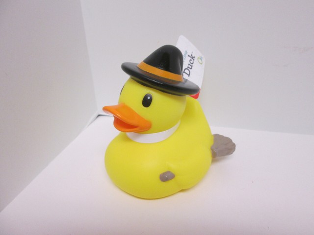 Infantino Fun Time Rubber Duck Yellow Ducky Duckie Bath Tub Baby Shower ...