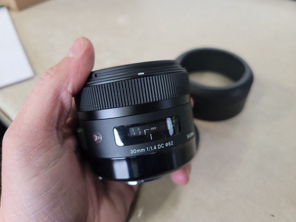 SIGMA 30MM 1 1.4 DC 62 A MOUNT FOR SIGMA CAMERA LENS | eBay