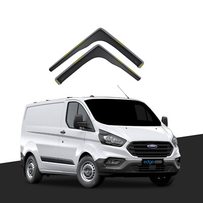 Ford Transit Custom MK1 2012-2023 2/4 Door Panel Van Wind Deflectors ...