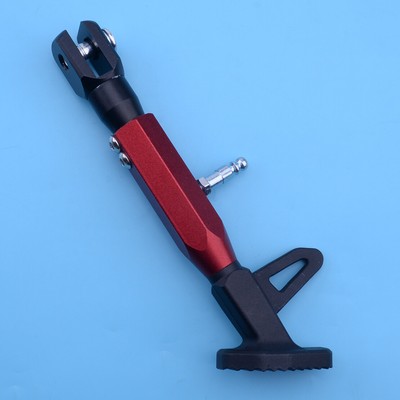 Universal CNC Aluminum Motorcycle Leg Prop Kickstand Single Side Stand ...