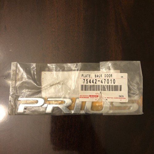 2004-2009 Toyota Prius Back Door Name Plate Hatch Emblem 75442-47010 ...