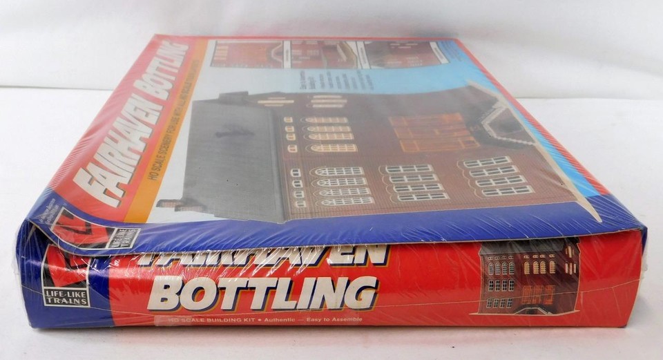 Lifelike 1355 Fairhaven Bottling HO Scale Model Building Kit SEALED NEW ...