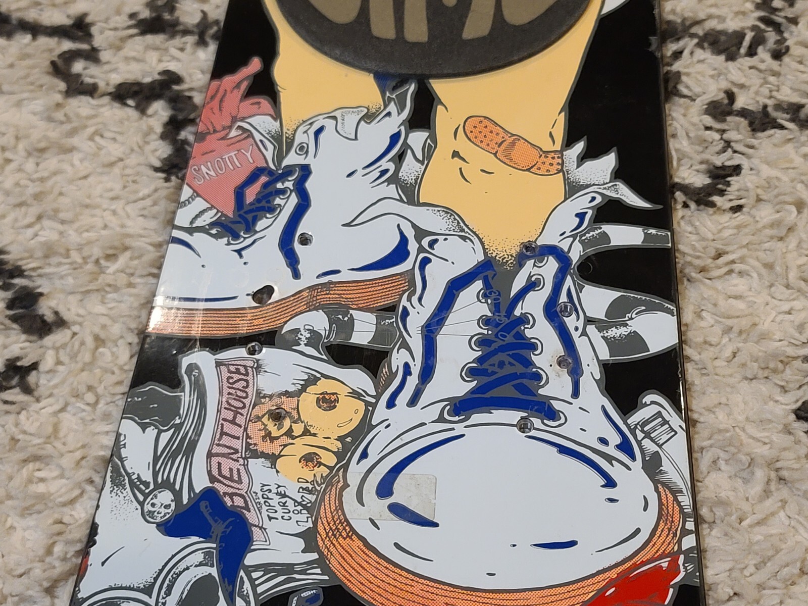 Vintage Sims Shaun Palmer Baby Clown Snowboard | eBay