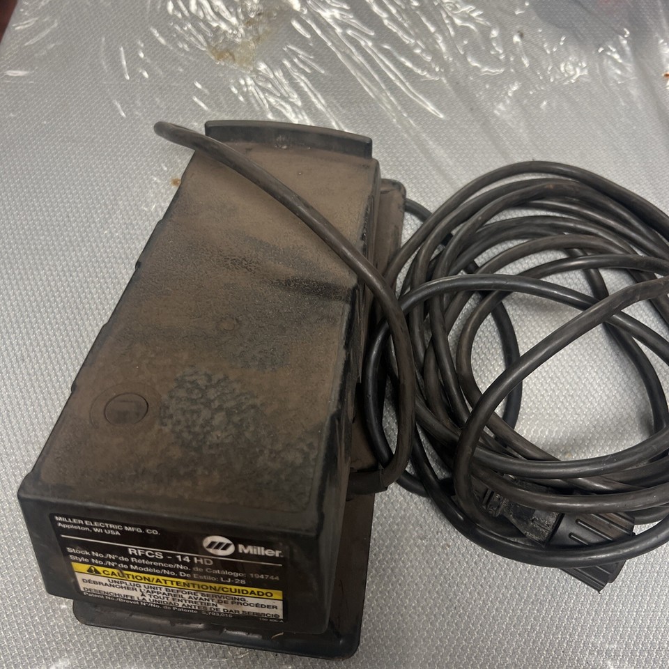 Miller RFCS-14 HD 14-Pin Welder Foot Pedal - 20 ft Cord (194744 ...