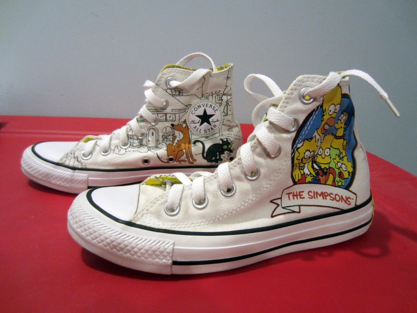 Converse All Star Simpson's 25th Anniversary sneakers… - Gem