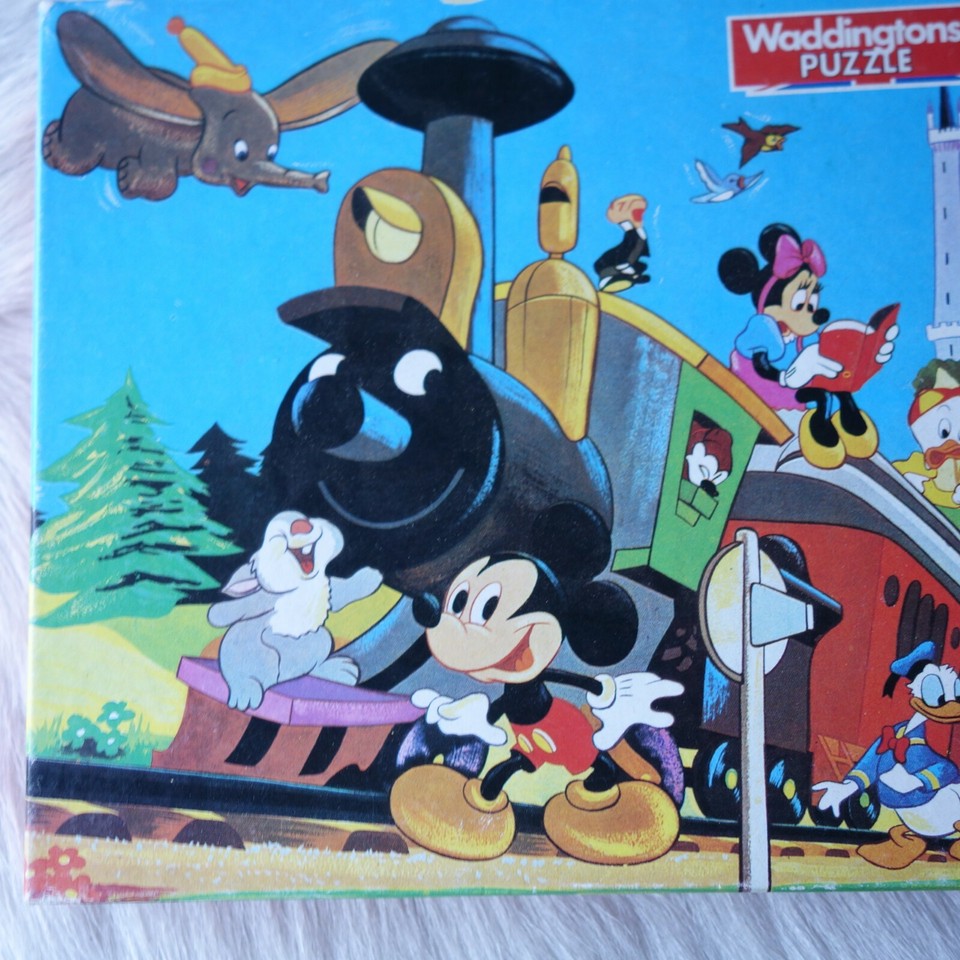 Vtg DONALD DUCK Puzzle Vtg DUMBO Tv Show Vtg MICKEY MOUSE Vtg Duck ...