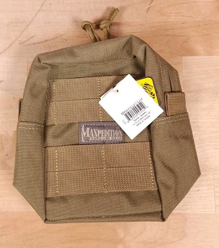 Maxpedition Vertical GP Molle Pouch 7"x5"x4" Khaki NEW | eBay