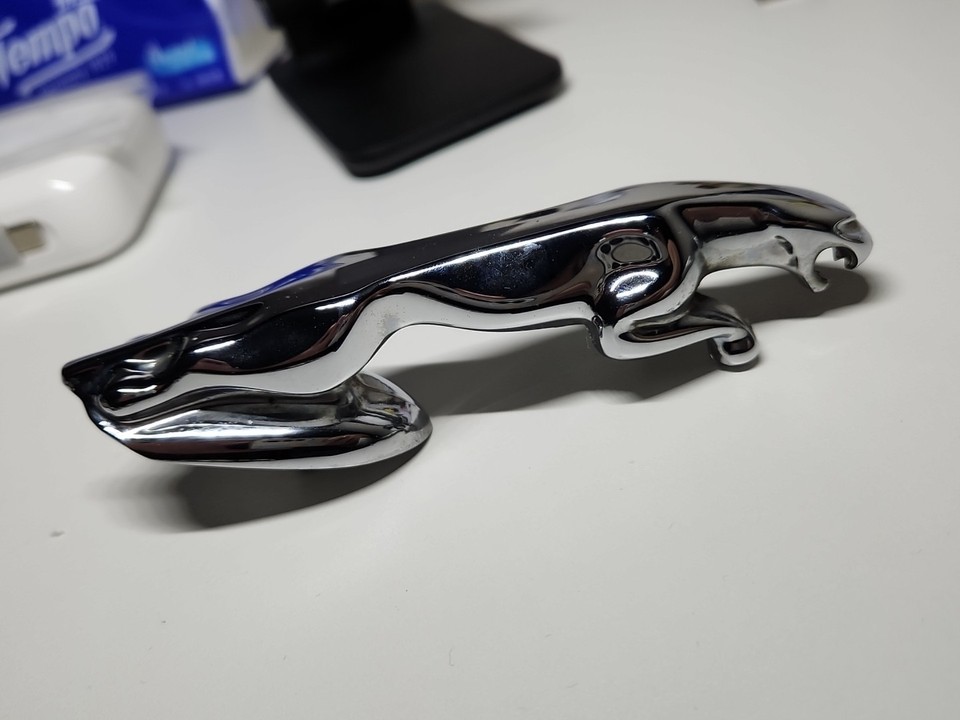 Jaguar Car Mascot - vintage JAGUAR Bonnet Mascot - chrome | eBay UK