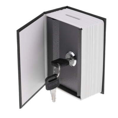 1pc Hidden Book Safe Lock Secret Security Money Hollow Book Wall Hide ...