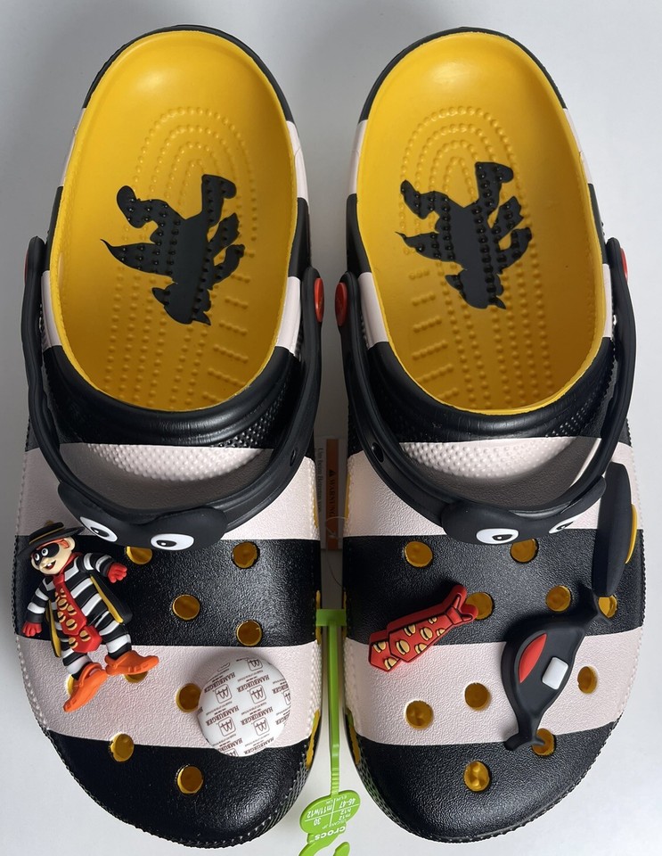 Crocs Classic Clog x McDonald's Hamburglar Men's Size 11 / Women's Size ...