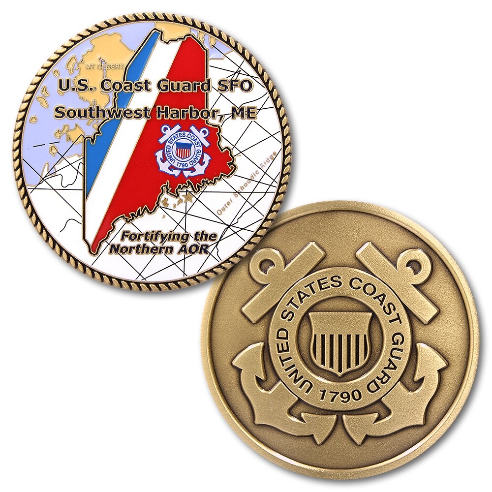 US Coast Guard USCG Sector Field Office SFO Southwest Harbor ME ...