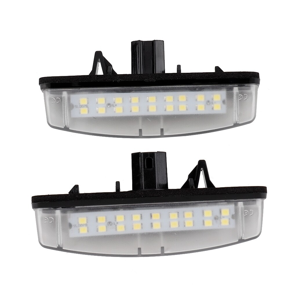 2Pcs Car LED License Plate Light 12V SMD Number Plate Lamp Fit For ...