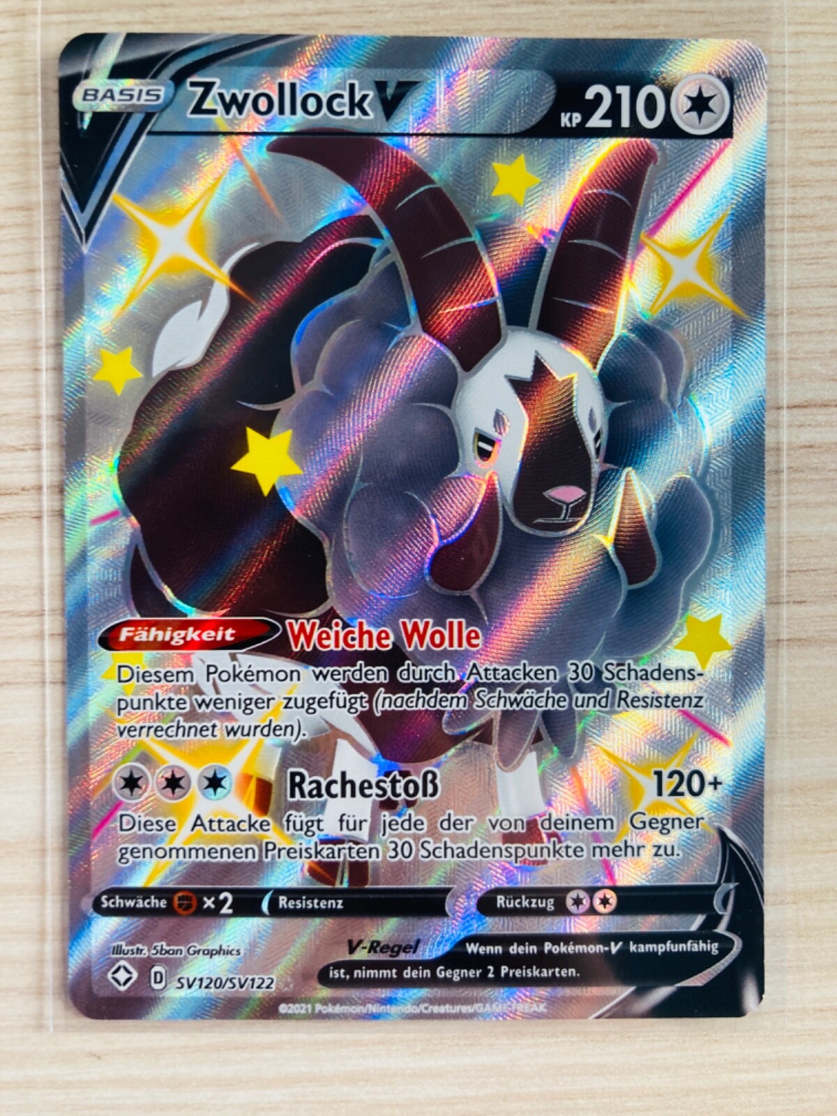 Pokemon Shiny Karten Sammlung, V/Vmax, Ditto, Urgl, Zwollock, Iksbat ...