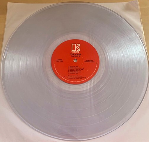The Cars ‎- Candy-O ‎LP - Clear Colored Vinyl Album - SEALED NEW RECORD ...