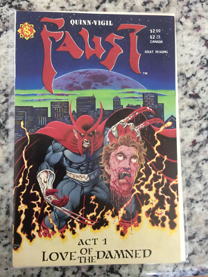 FAUST #1 1989 Northstar 1st PRINT TIM VIGIL see scans - never read | eBay