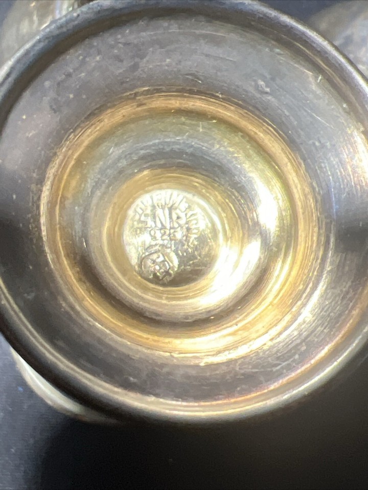 Vintage Goblet Cup Sterling Silver .925 Mexico SNP Signed LOT OF 6 | eBay
