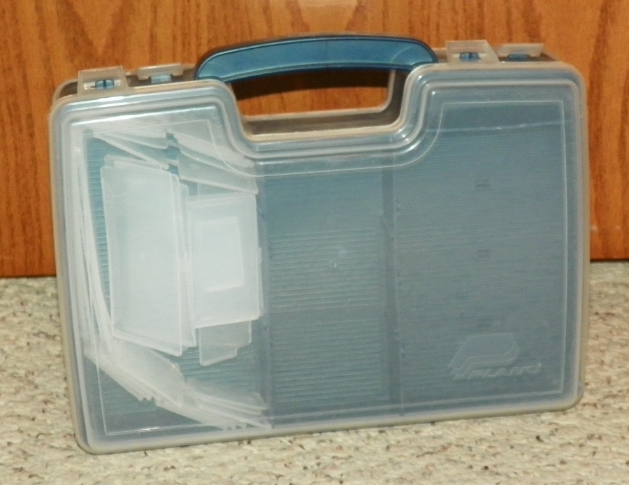 Plano - 2 Sided Tackle Box (11 x 8 x 3) - Dark Blue / Clear | eBay