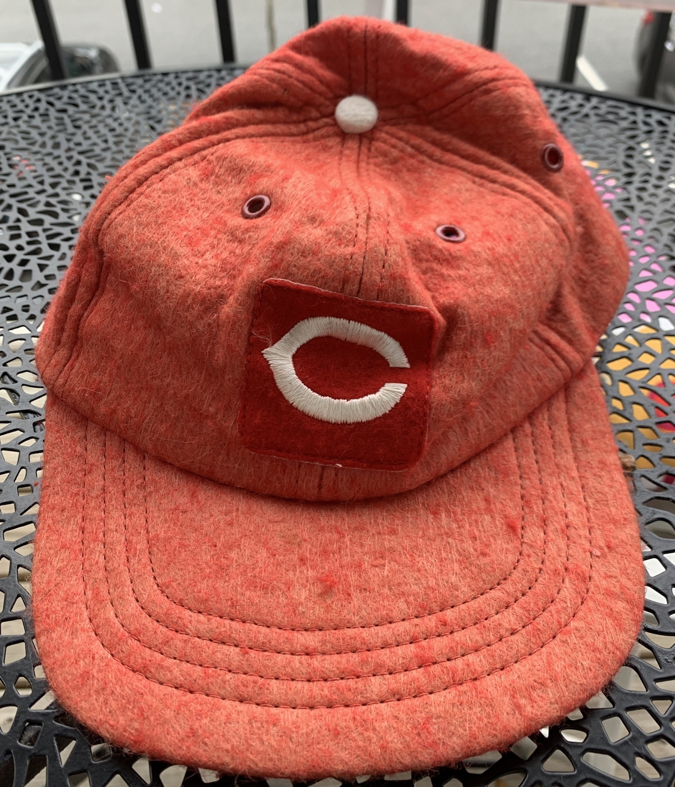 Antique 1950s 1960s Cincinnati Reds Hat - Wool Baseball Cap MLB | eBay