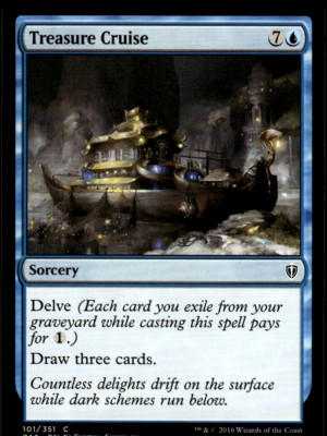 Treasure Cruise Commander 2016 MTG NM Regular | eBay