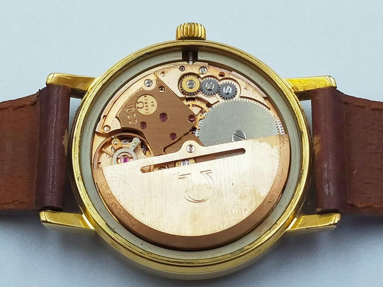 Authentic OMEGA Seamaster Day Date Cal.1022 Gold Plated Auto Men's ...