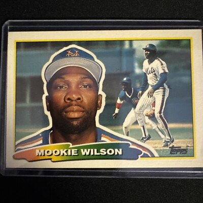 1988 Topps Big #182 Mookie Wilson | eBay