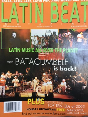 Latin Beat Magazine, December/January 2004 | eBay