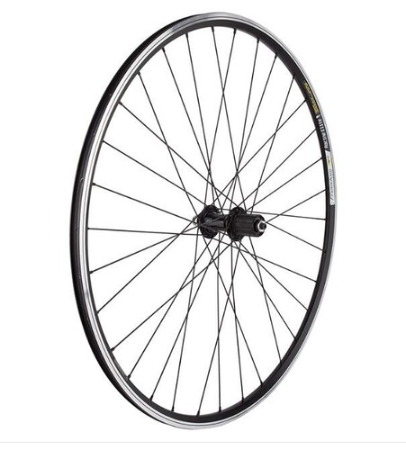 Rear 700C Alloy Road Double Wall Bicycle Wheel 8-10 Speed Cassette QR ...