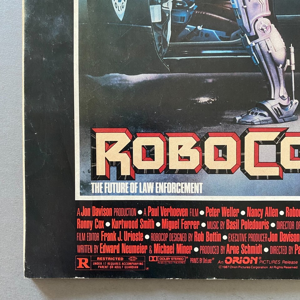 ROBOCOP 1 NEWSSTAND 1ST APPEARANCE (1987, MARVEL MAGAZINE) | eBay